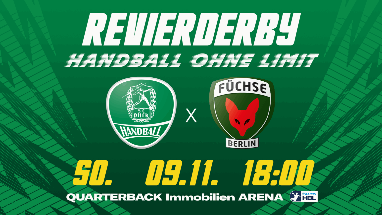 SC DHfK Leipzig - Füchse Berlin - Arena Ticket